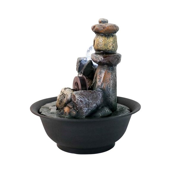 Other | 98 H Little Waterwheel Tabletop Fountain | Poshmark